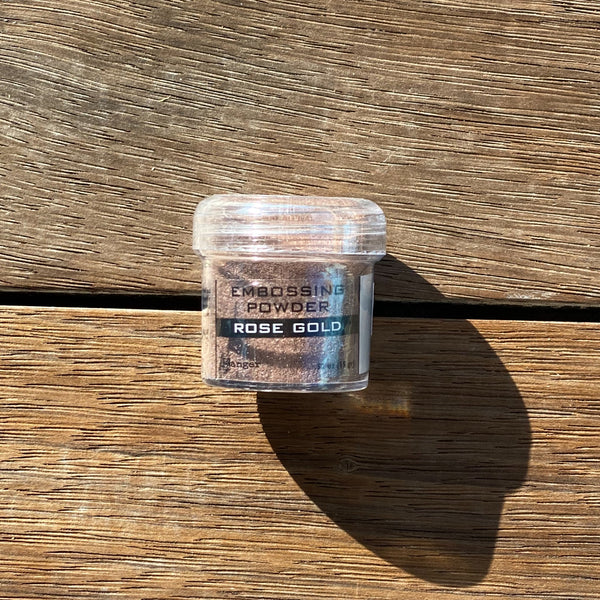 Ranger Embossing Powder - Rose Gold – Zippy Laser Designs